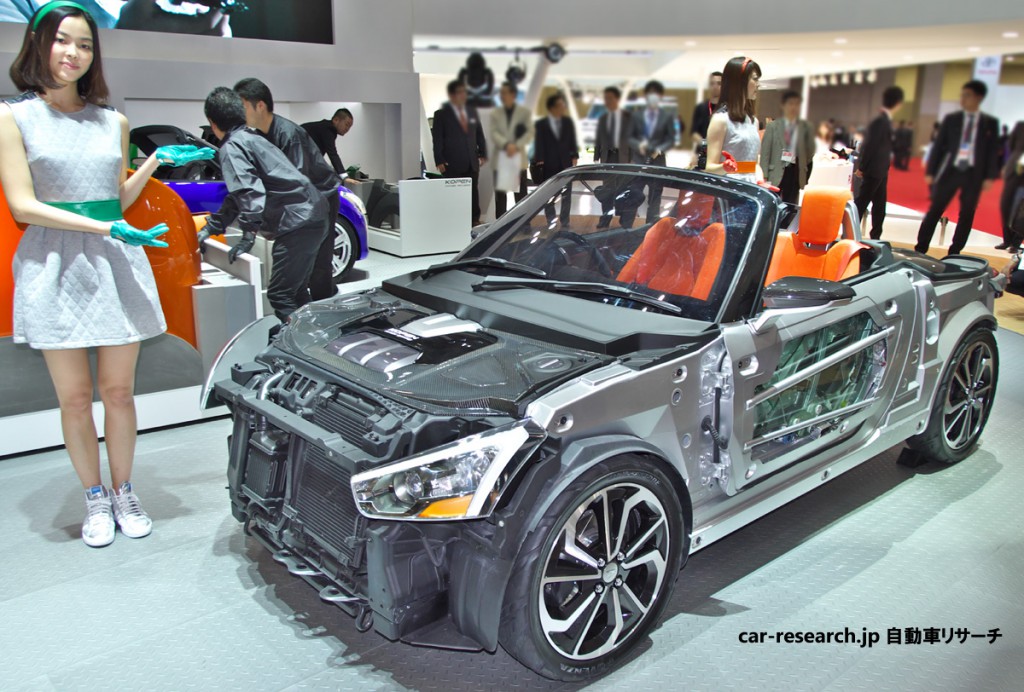 次期コペン コンセプトカーのRMZ、XMZが東京モーターショーで着せ替えデモ | 自動車リサーチ