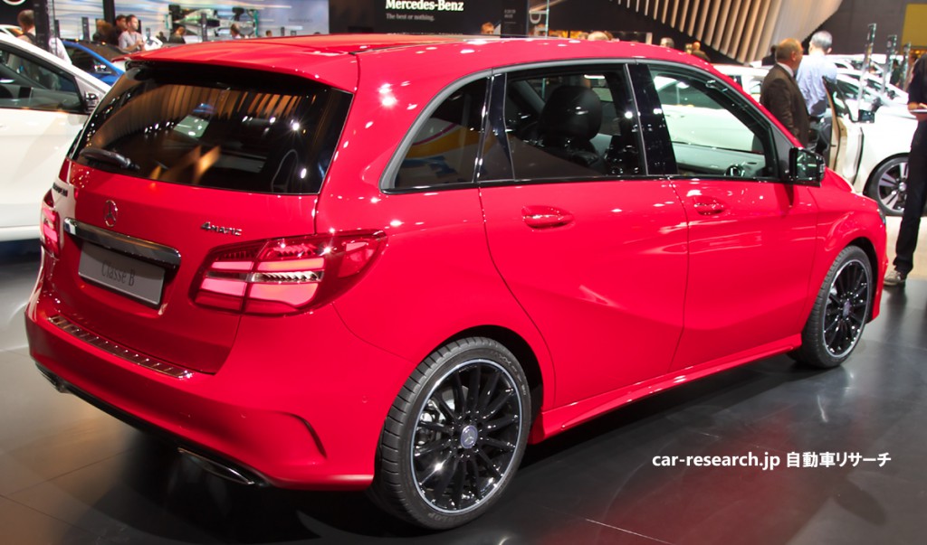 メルセデスベンツの新型Bクラス画像、中期モデルへマイナーモデルチェンジ | 自動車リサーチ